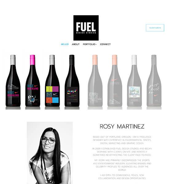 Creative Portfolio Website Examples from Photographers, Artists ...