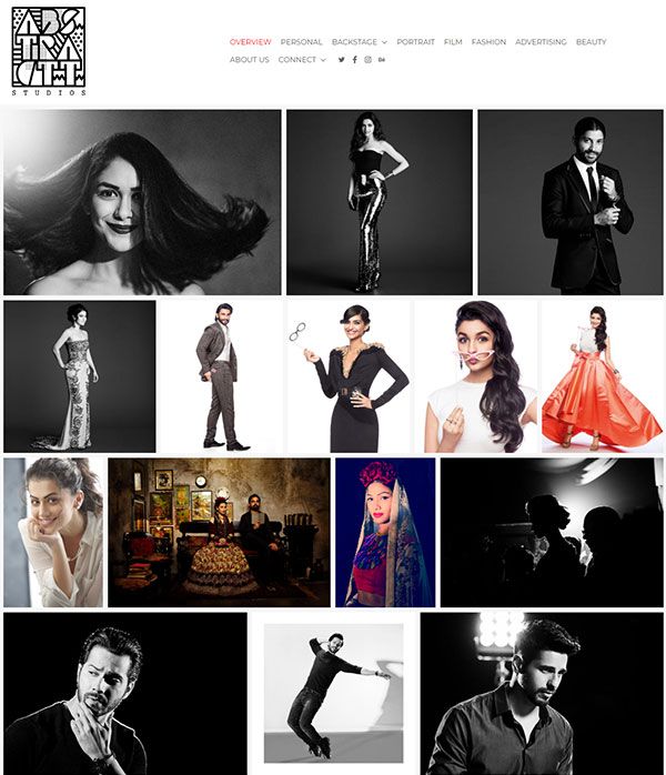 Best Portrait Photography Portfolio Website Examples - Pixpa