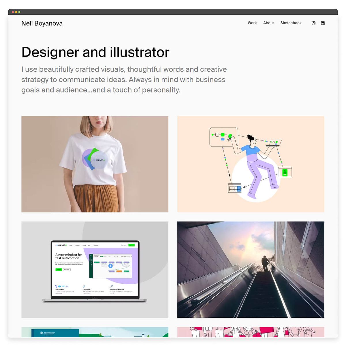 10+ Awesome Illustrator Portfolio Website Examples (2024)
