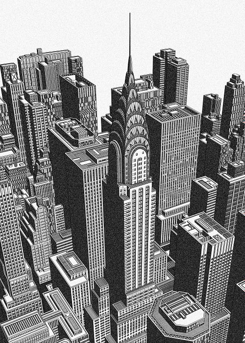 Illustration | Thomas Radclyffe Illustration | Cityscapes